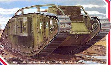 Michigan Toy Soldier Company : Emhar - WWI British Female Mk. IV Tank