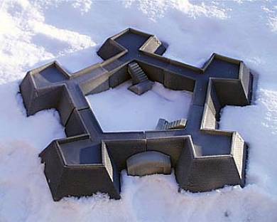 Form Tech- Painted and Unpainted Scenics - Star Fort