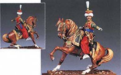 Michigan Toy Soldier Company : Metal Modeles - Mounted French Mameluke ...