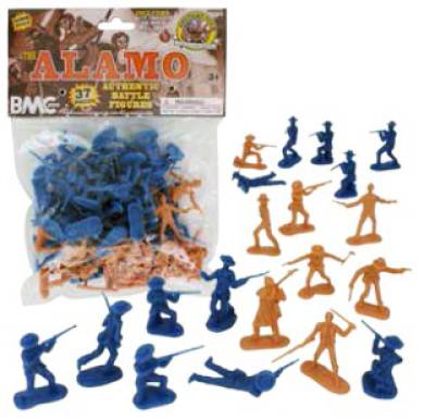 Michigan Toy Soldier Company : BMC Toys - Alamo Bagged Figure Set