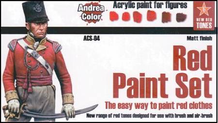 Michigan Toy Soldier Company : Andrea Miniatures - Andrea Color Red ...