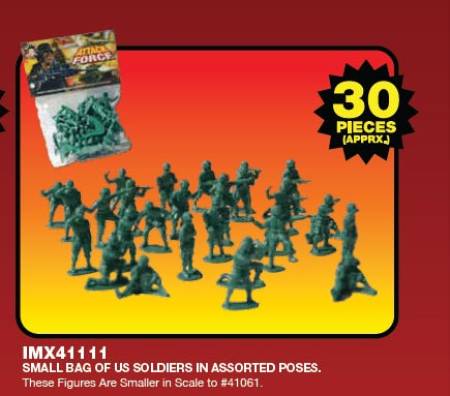Michigan Toy Soldier Company : Billy V Imex - Classic Green Army Men U ...