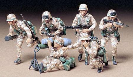 Michigan Toy Soldier Company : Tamiya - U.S. Modern Soldiers Desert Scheme