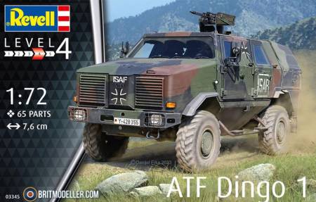 Michigan Toy Soldier Company : Revell - ATF Dingo 1 Armored Military ...