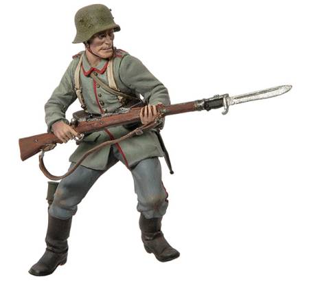 Michigan Toy Soldier Company : Andrea Miniatures - WWI German Infantryman