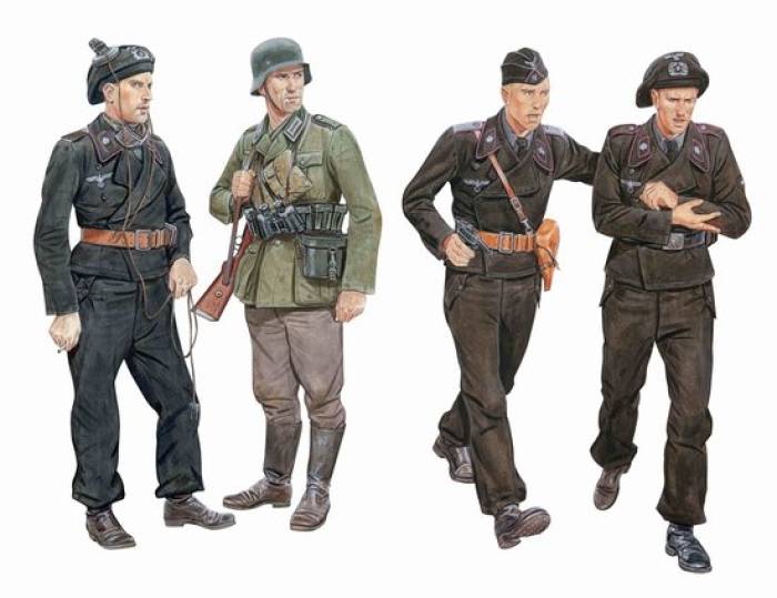 Ww2 German Tank Crew Uniforms