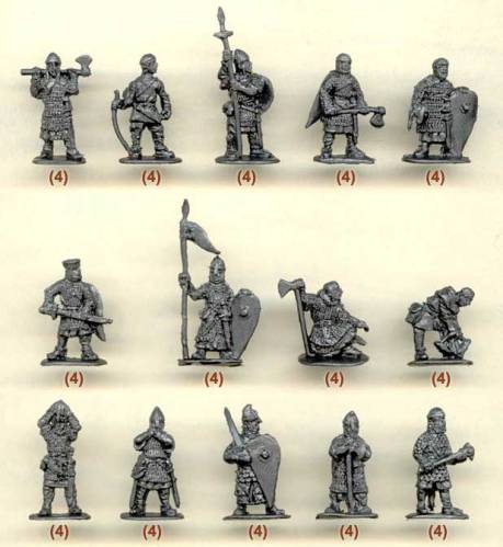 Strelets - Strelets Mini -Norman Army Before Battle