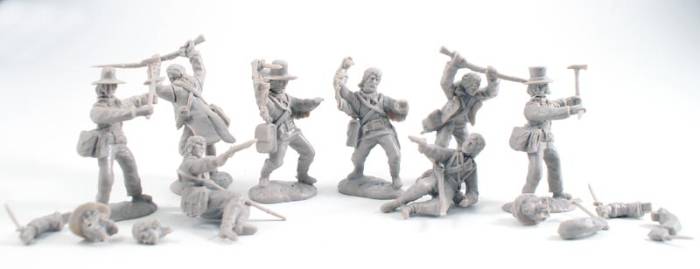 Paragon Scenics and Miniatures - Alamo Defenders