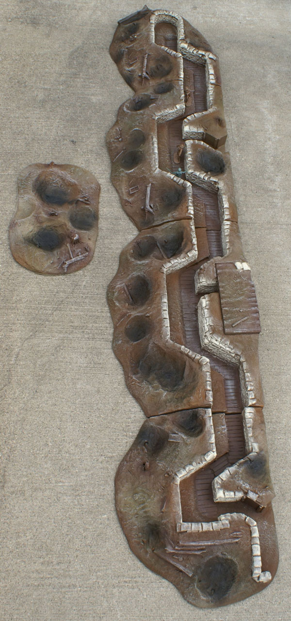 Michigan Toy Soldier Company : Form Tech Scenics - Trench System 5 ...