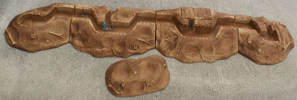 Michigan Toy Soldier Company : Form Tech Scenics - Trench System 5 ...