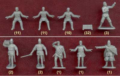 Michigan Toy Soldier Company : Emhar - Viking Oarsmen