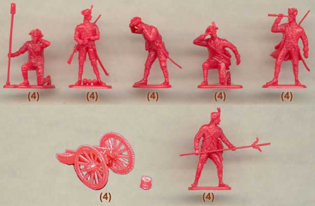 Michigan Toy Soldier Company : Imex Plastic Figures - British Artillery