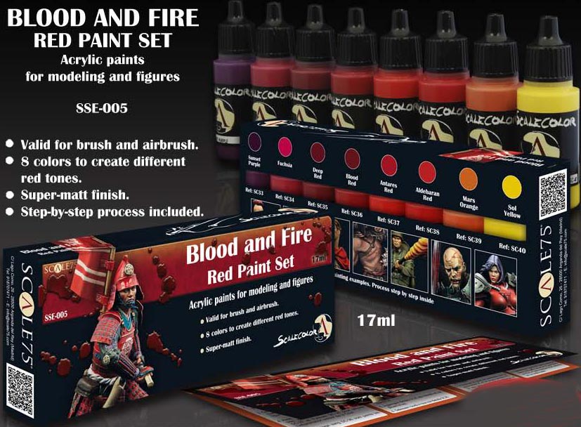 Michigan Toy Soldier Company : Scale75 - Scale Color- Blood And Fire ...