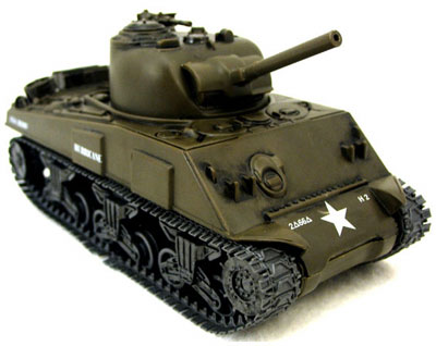 Michigan Toy Soldier Company : New Ray - M4A3 Sherman Tank Model Kit