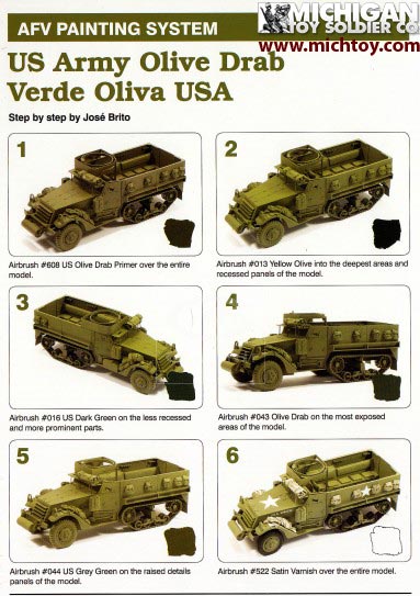 Michigan Toy Soldier Company : Vallejo - Vallejo AFV Armour Painting ...