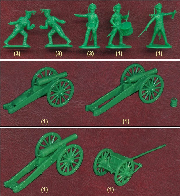 Michigan Toy Soldier Company : Zvezda - Napoleonic Russian Heavy ...