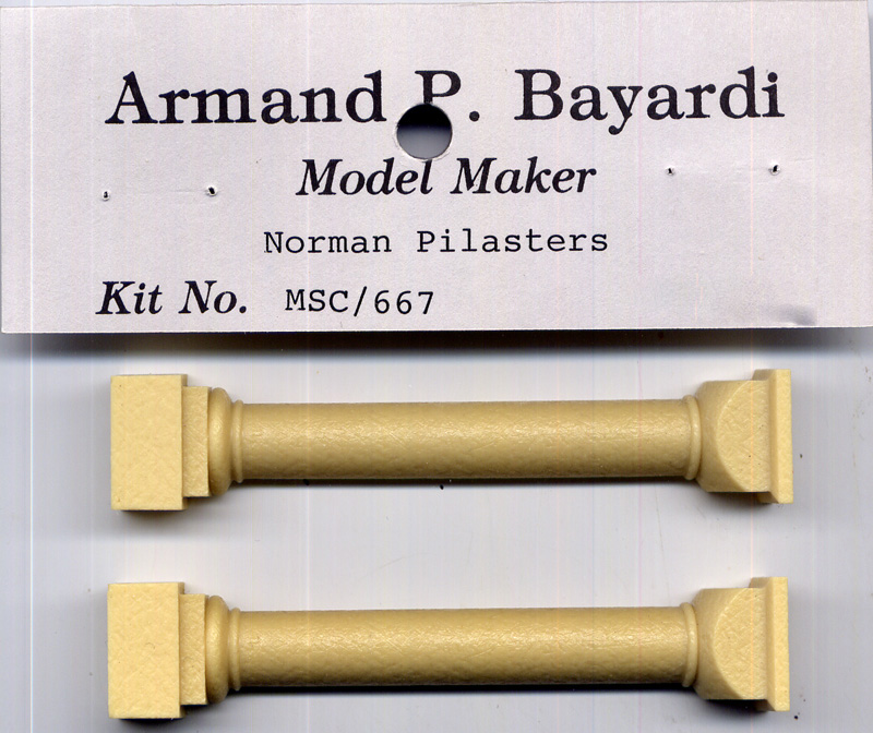 Michigan Toy Soldier Company : Armand Bayardi - Tall Norman Pilasters ...