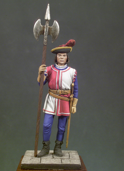 Michigan Toy Soldier Company : Andrea Miniatures - Spanish Halberdier ...