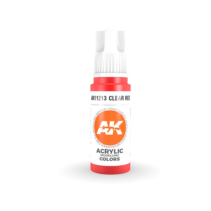 Michigan Toy Soldier Company : AK Interactive - Clear Red 3rd ...