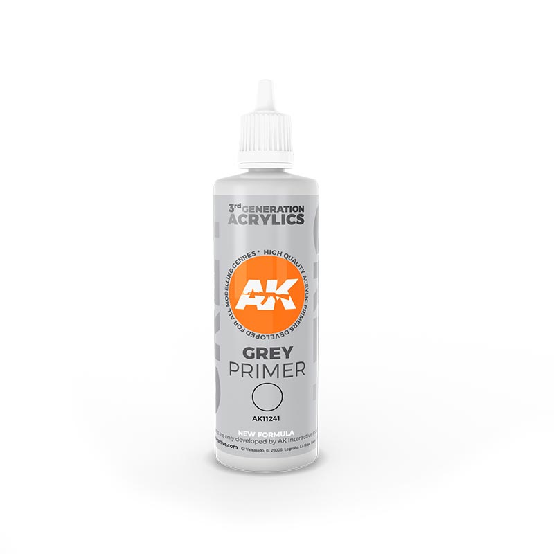 Michigan Toy Soldier Company : AK Interactive - Grey 3G Acrylic Surface ...