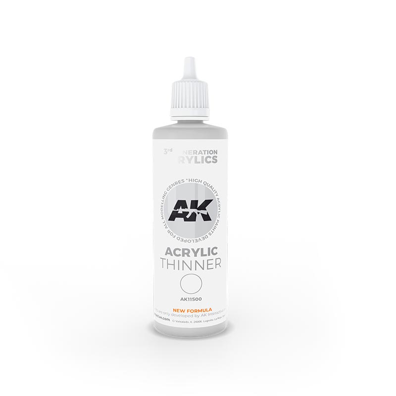 Michigan Toy Soldier Company : AK Interactive - Acrylic Thinner 3rd ...