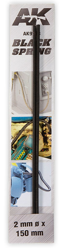 Michigan Toy Soldier Company : AK Interactive - Black Spring 2mm