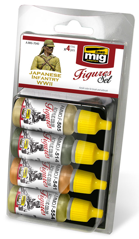 Michigan Toy Soldier Company : AMMO by Mig - Acrylic Figures Paint Set ...