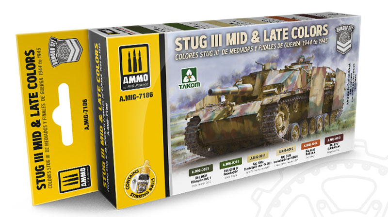 Michigan Toy Soldier Company : AMMO by Mig - Acrylic Paint Set: STUG ...
