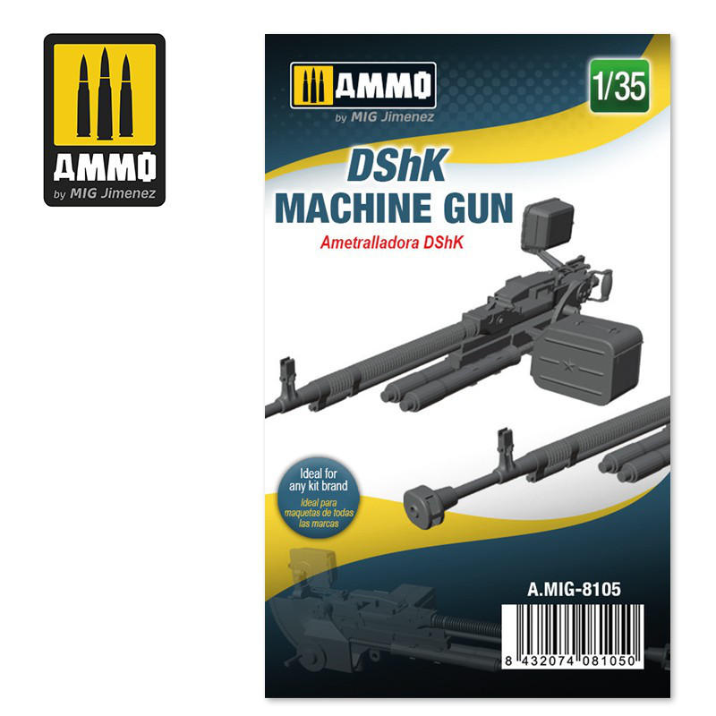 Michigan Toy Soldier Company : AMMO by Mig - DShK Machine Gun
