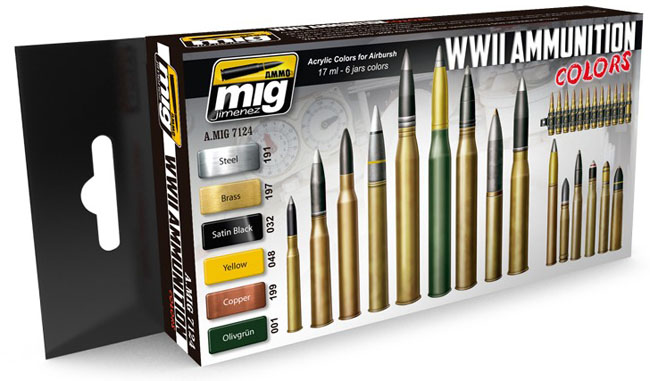Michigan Toy Soldier Company : AMMO by Mig - Acrylic Paint Set: WWII ...