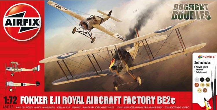 Michigan Toy Soldier Company : Airfix - Airfix WWI Fokker E.II and BE2C ...