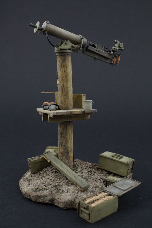Michigan Toy Soldier Company : Jon Smith Modellbau - WWI German MG 08 ...