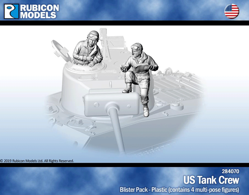 Michigan Toy Soldier Company : Rubicon Models - US Tank Crew