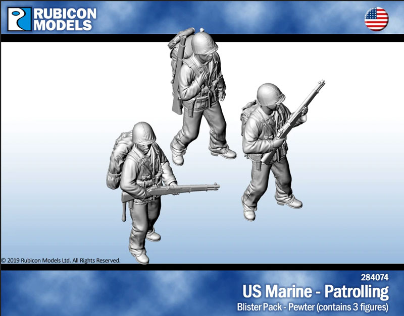 Michigan Toy Soldier Company : Rubicon Models - US Marines Patrolling ...