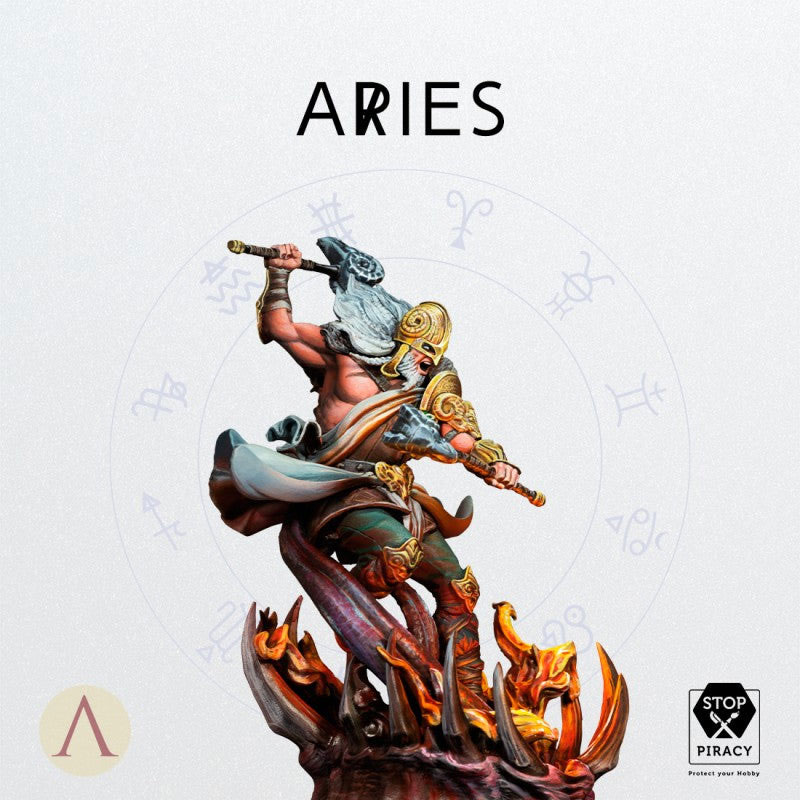 Michigan Toy Soldier Company : Scale75 - Aries 35mm Zodiac Mystic Signs