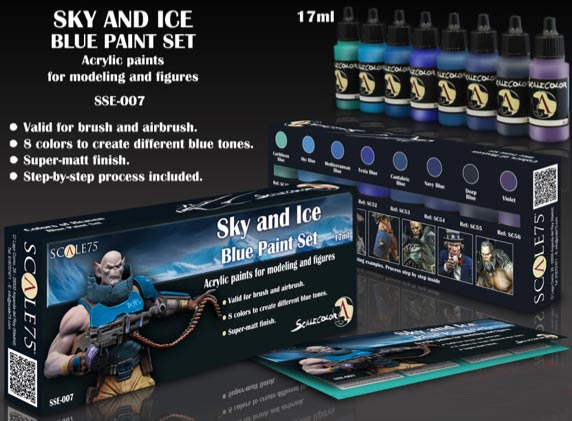 Michigan Toy Soldier Company : Scale75 - Scale Color- Sky & Ice Blue ...