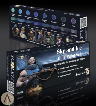 Michigan Toy Soldier Company : Scale75 - Scale Color- Sky & Ice Blue ...
