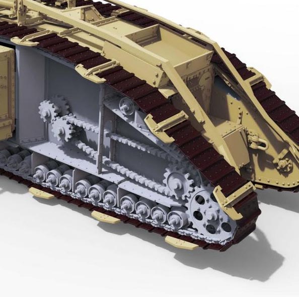 Michigan Toy Soldier Company : Takom International - WWI British Heavy ...