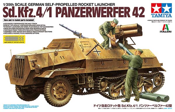 Michigan Toy Soldier Company : Tamiya - German SdKfz 4/1 PzWerfer 42 ...