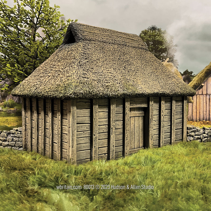 Michigan Toy Soldier Company : W Britain Collection - Saxon Hut No.1