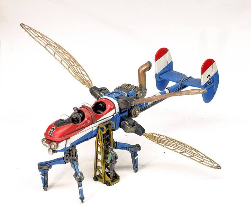 Michigan Toy Soldier Company : Germania Figuren - Steampunk Dragonfly ...