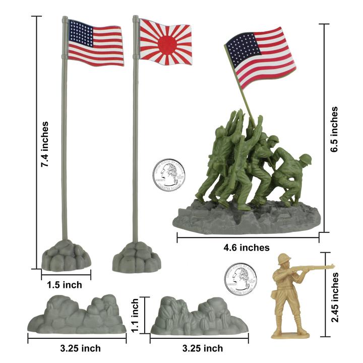 Michigan Toy Soldier Company : BMC Toys - WWII Battle of Iwo Jima Boxed ...