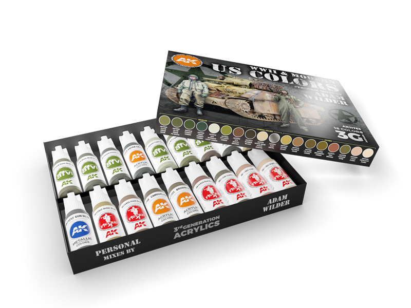 Michigan Toy Soldier Company : AK Interactive - Signature Set - Adam ...