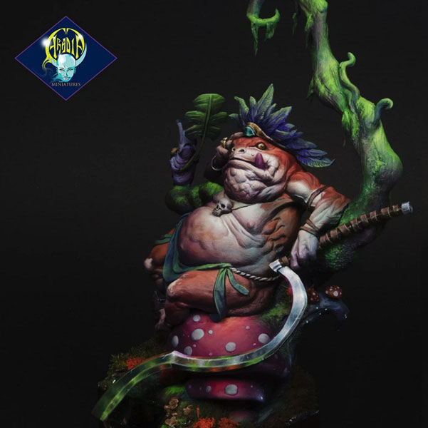Michigan Toy Soldier Company : Aradia Miniatures - Toad King - The Toad ...