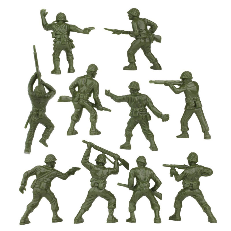 Michigan Toy Soldier Company : BMC Toys - Classic Green Plastic Army ...