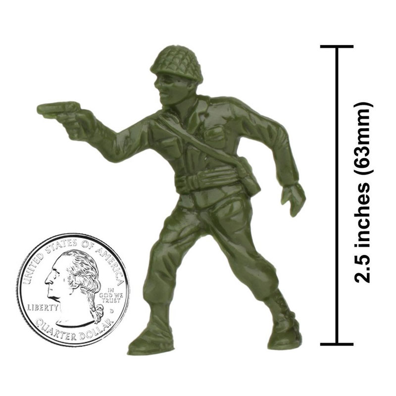Michigan Toy Soldier Company : BMC Toys - Classic Green Plastic Army ...