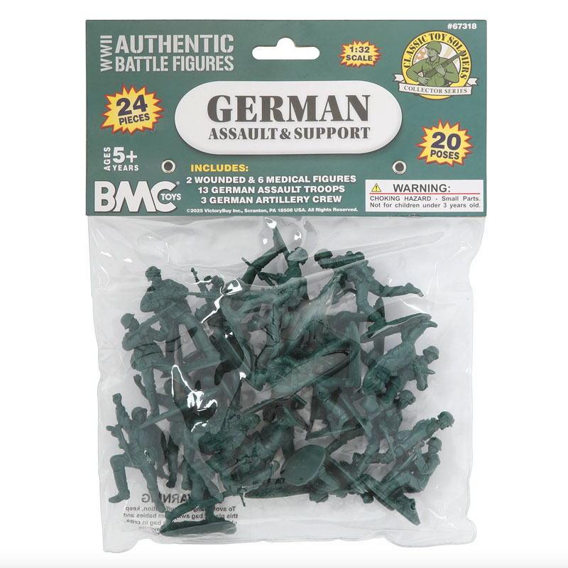 Michigan Toy Soldier Company : BMC Toys - BMC CTS WW2 German Assault ...