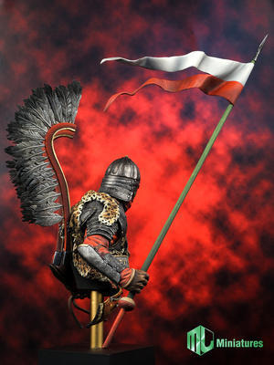 Michigan Toy Soldier Company : MJ Miniatures - Polish Winged Hussar