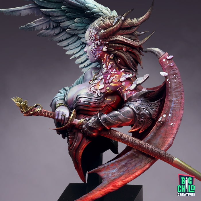 Michigan Toy Soldier Company : Big Child Creatives - Fallen Angel Bust