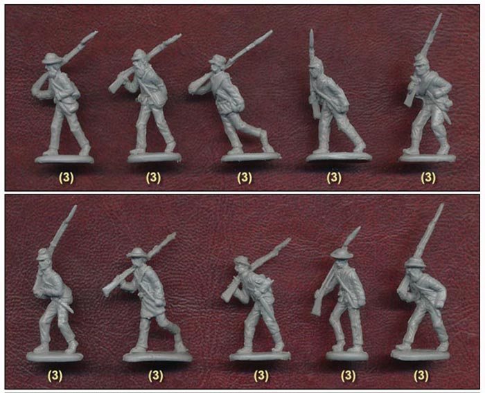 Michigan Toy Soldier Company : Strelets R Plastic Figures - ACW ...